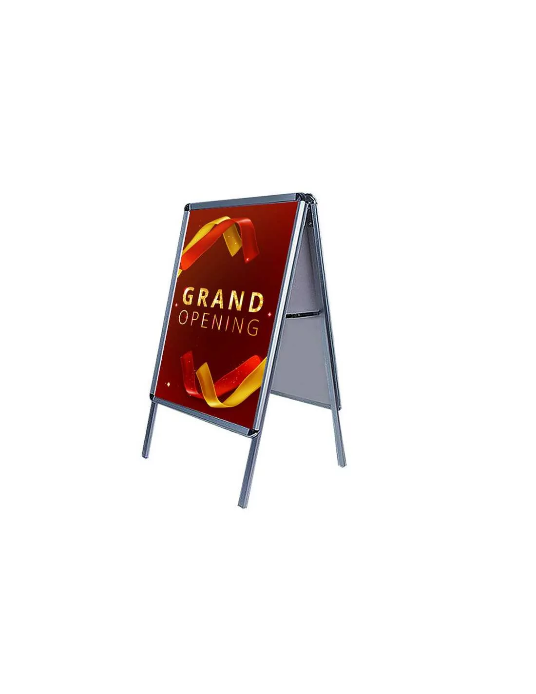 Foldable advertising A-frame display